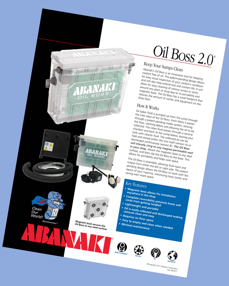 Oil Boss Brochure Request