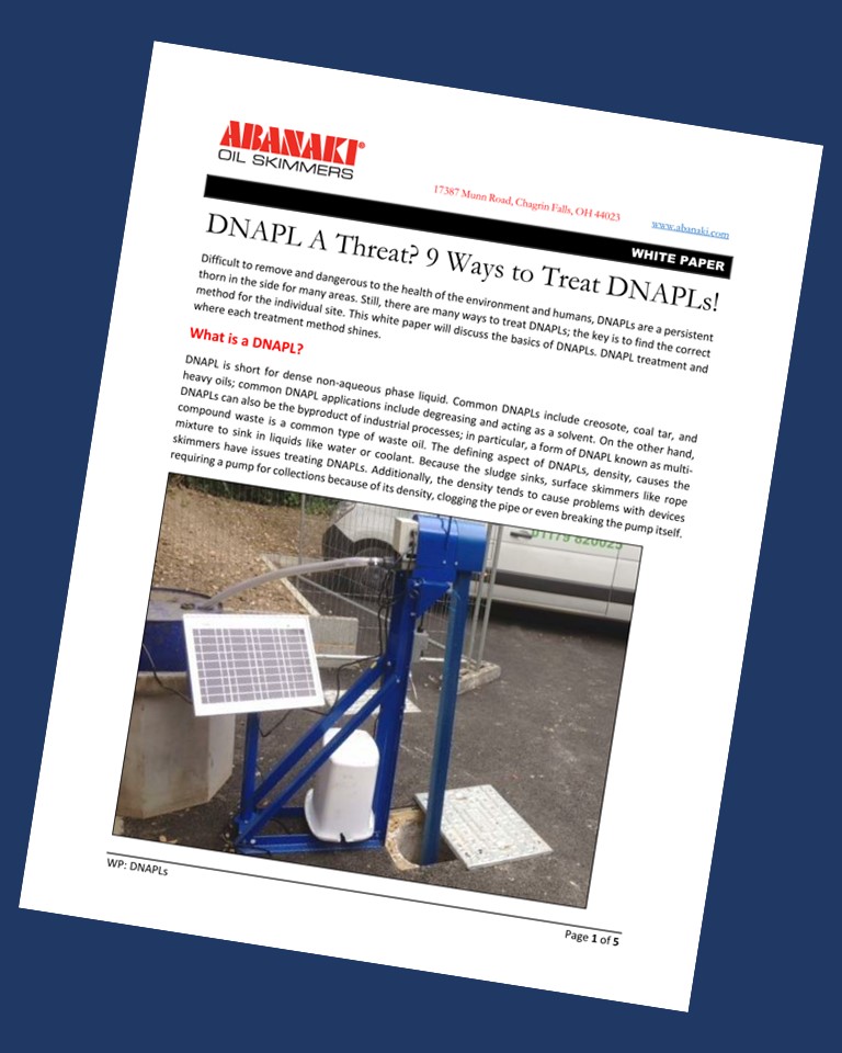 DNAPL A Threat? 9 Ways to Treat DNAPLs!