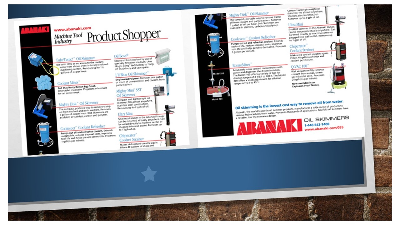 Interactive Skimmer Selection Chart Thank You